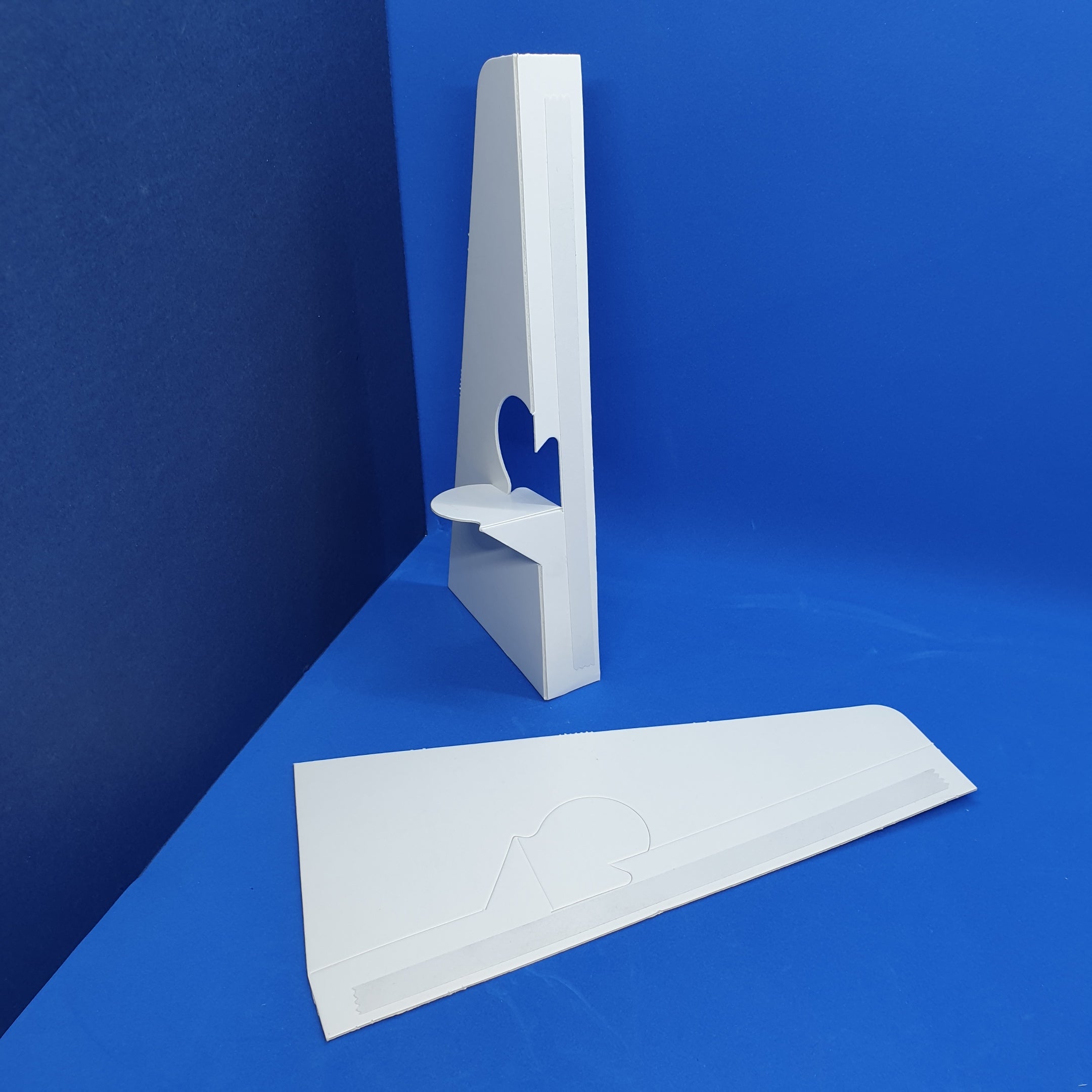 10 x Standee Back Strut Cardboard A4 Sign Solder Support strut with Ad